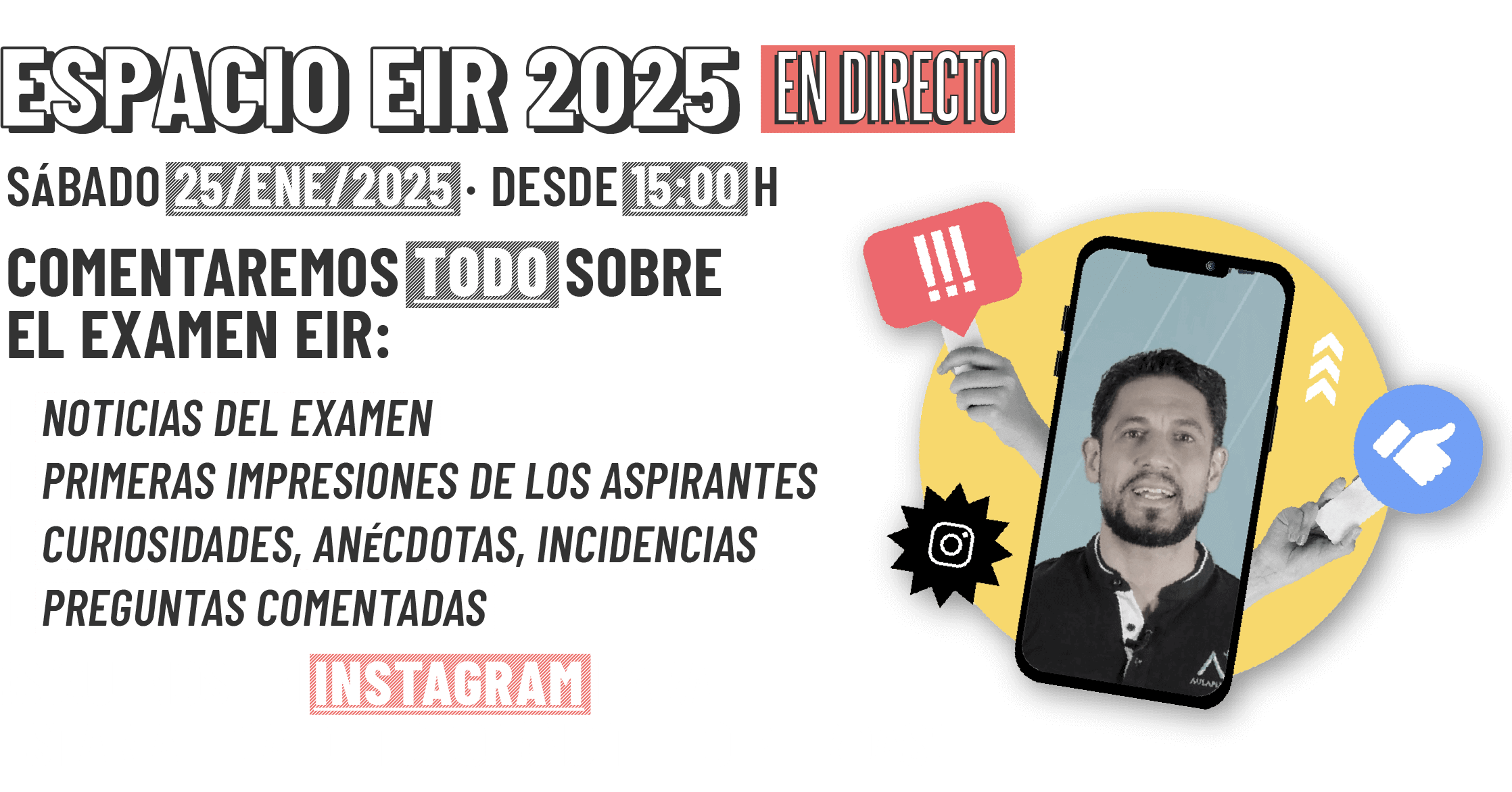 Espacio Post-Examen EIR 2024 Aulaplus Formación